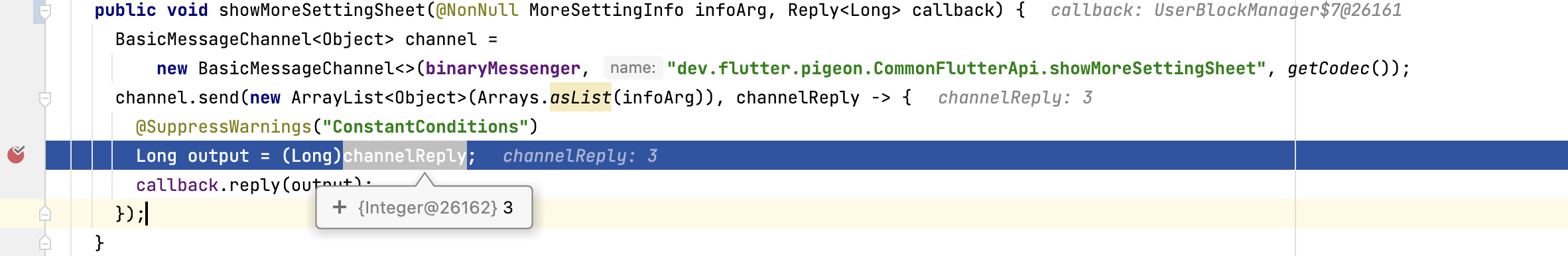 pigeon with ClassCastException · Issue #112384 · flutter/flutter · GitHub