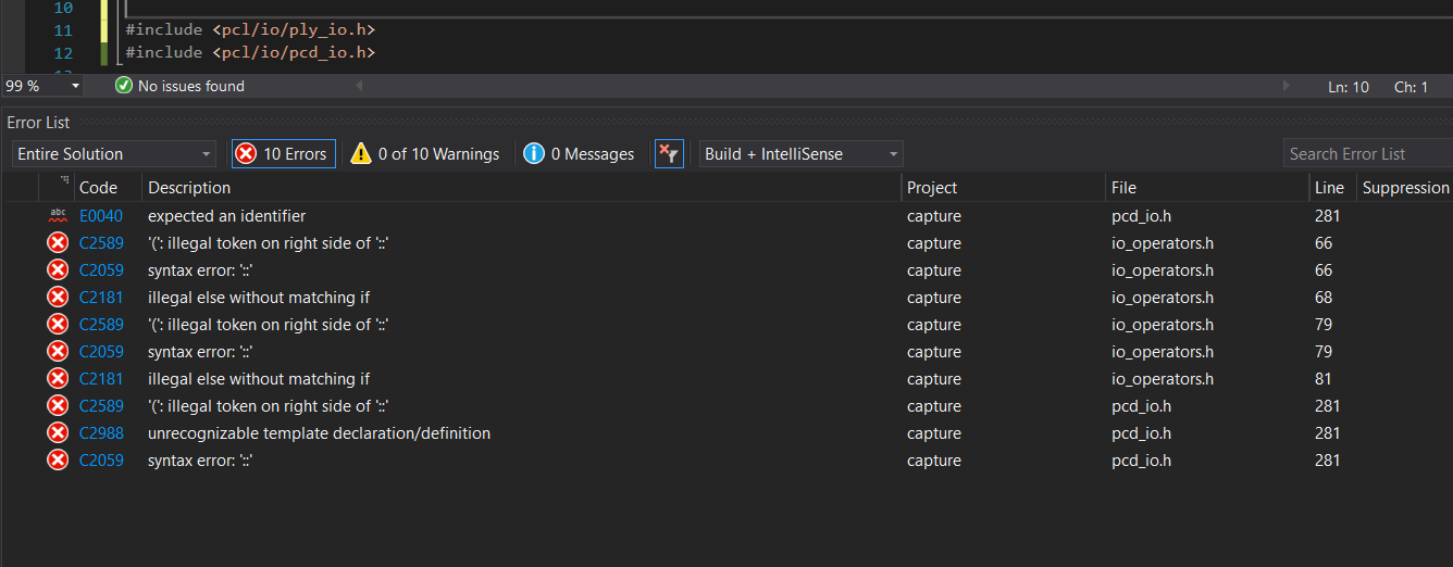 Pcl Installed But Have Errors When Include Libaries · Issue 3749 · Pointcloudlibrarypcl · Github