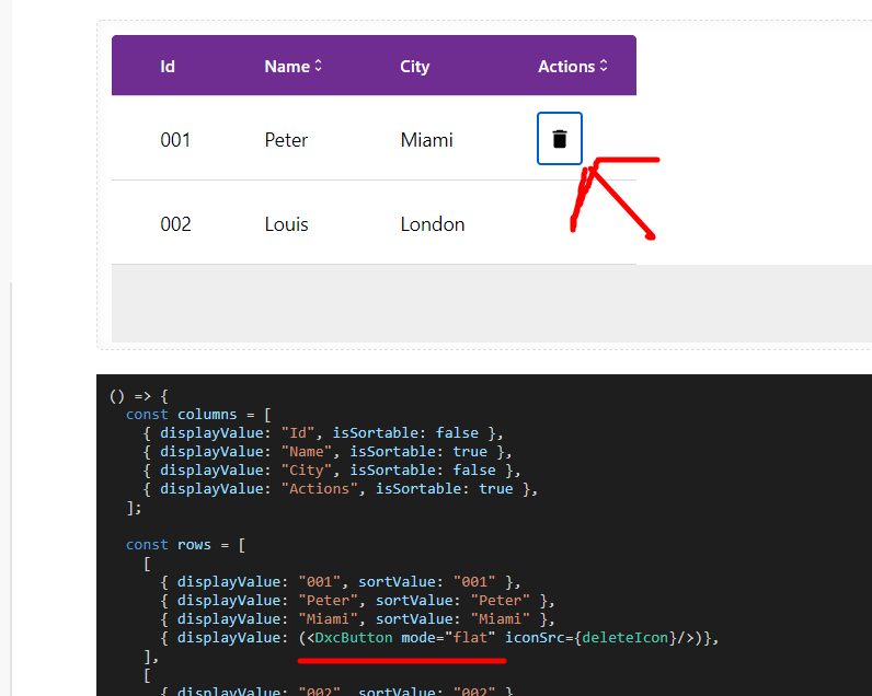 Dxcbutton Warning When We Use The Mode Flat · Issue 263 · Dxc Technologyhalstack React · Github 