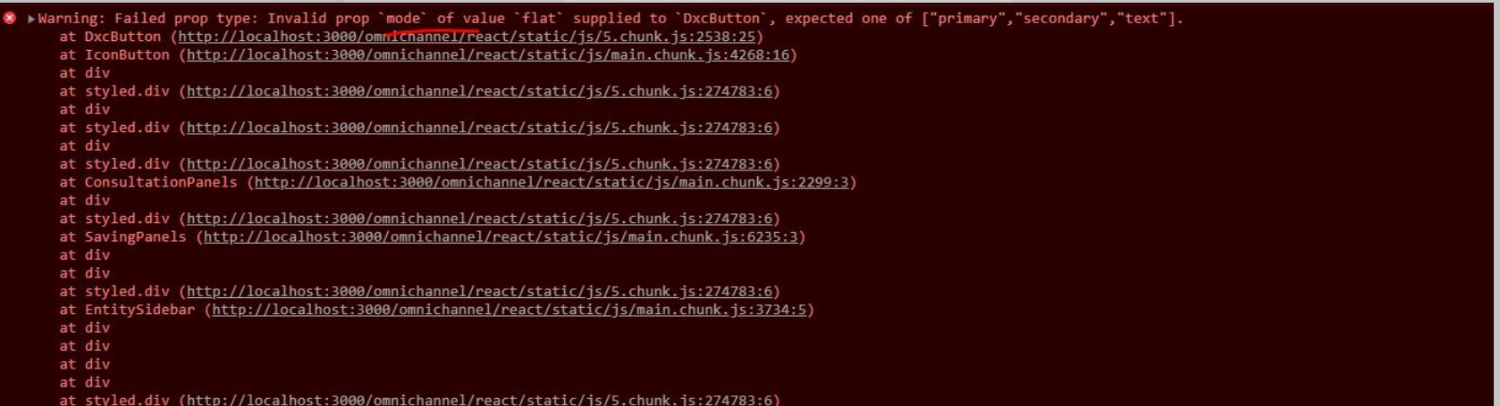 Dxcbutton Warning When We Use The Mode Flat · Issue 263 · Dxc Technologyhalstack React · Github 