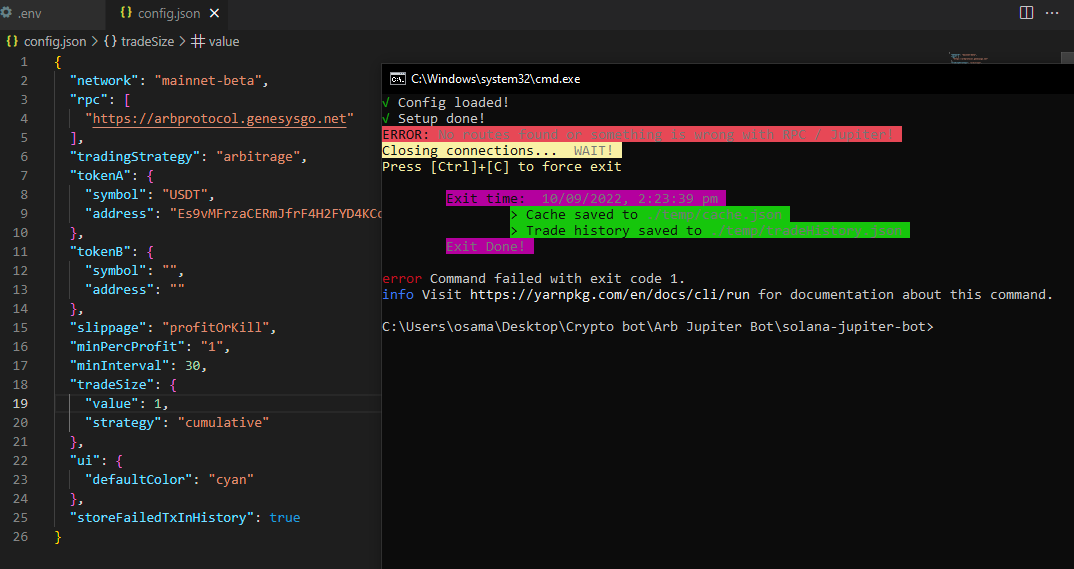 No Routes Found · Issue #16 · ARBProtocol/solana-jupiter-bot · GitHub