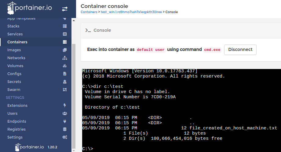 Stack deploy of windows containers get "mount error" · Issue #1973 · portainer/portainer · GitHub
