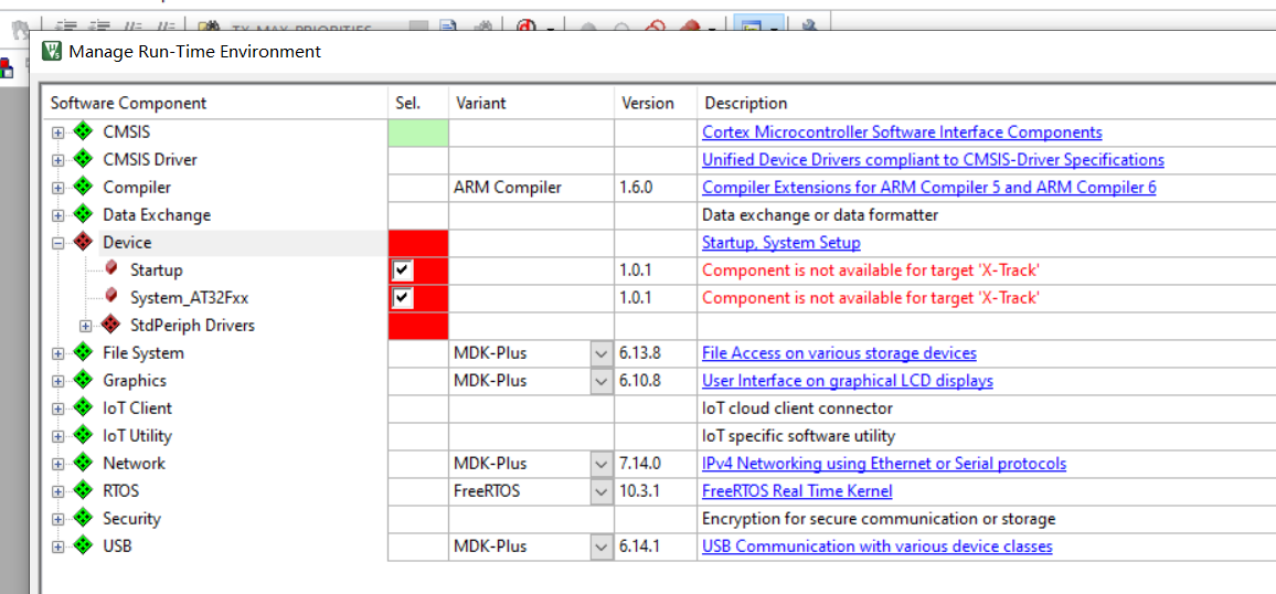KEIL编译RTE环境报错。 · Issue #37 · FASTSHIFT/X-TRACK · GitHub