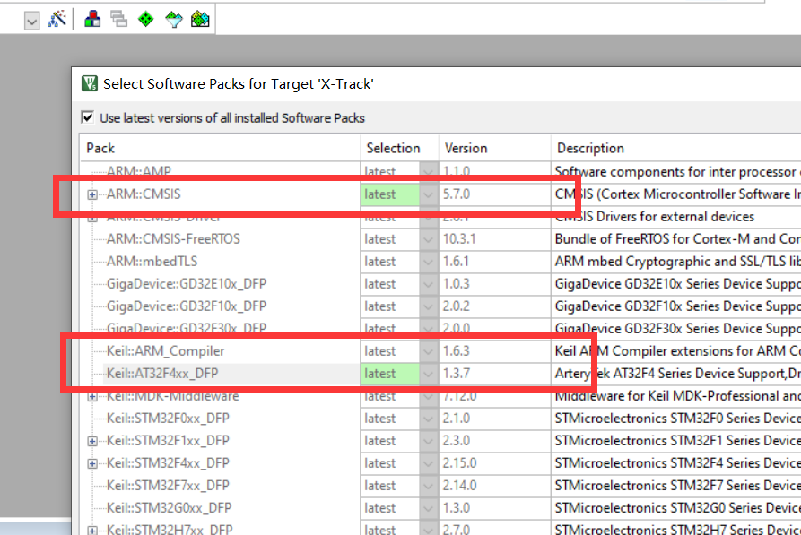 KEIL编译RTE环境报错。 · Issue #37 · FASTSHIFT/X-TRACK · GitHub