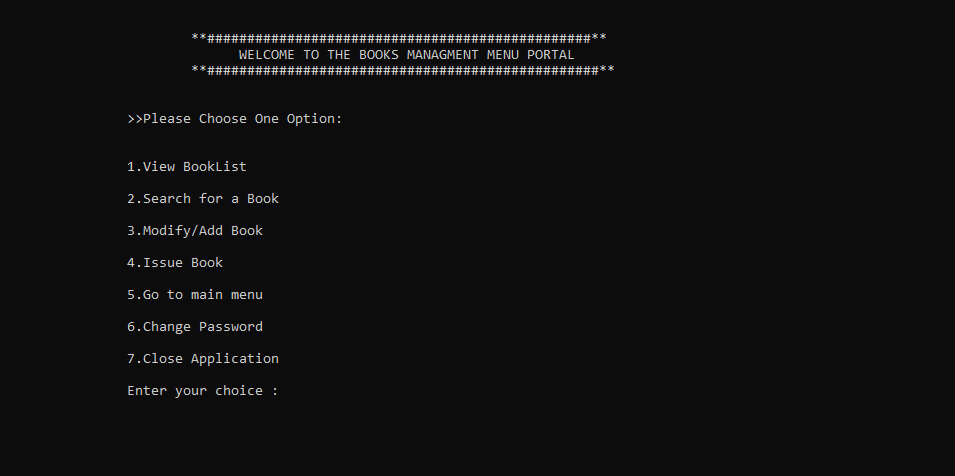 GitHub - northern-lyt/Library-Management-System: Library Management ...