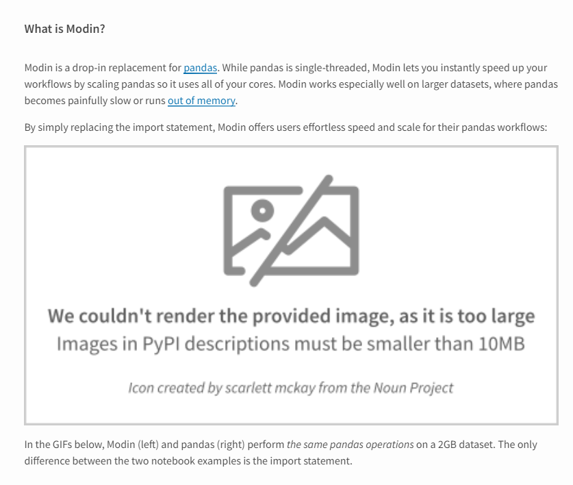 Compress `import ` As It S Too Large · Issue 5957 · Modin Project Modin · Github