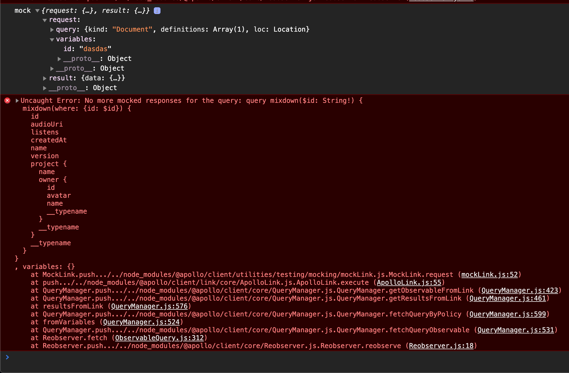 MockedProvider doesn't take variables · Issue #7 · lifeiscontent/storybook-addon-apollo-client ...