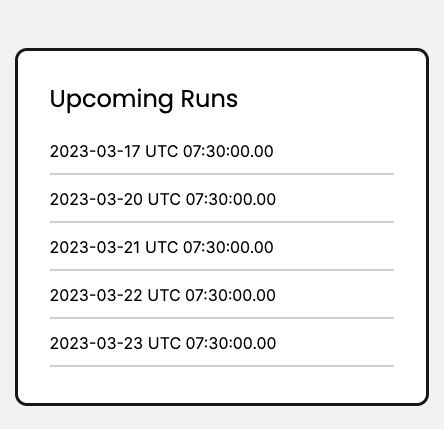UI - Inconsistent dates on schedulers · Issue #1215 · temporalio/ui ...