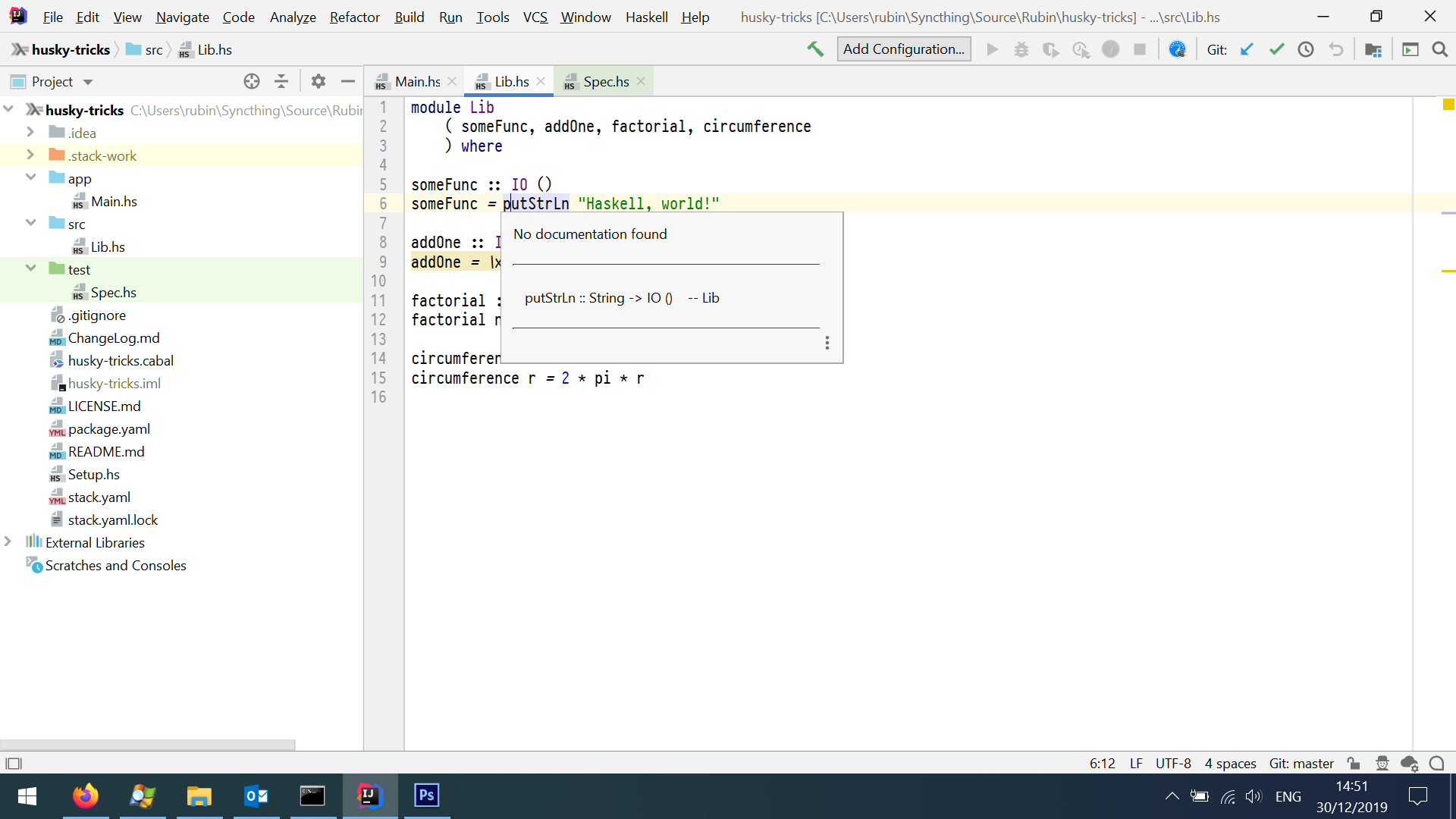 On Windows, hover over "putStrLn" does not show documentation · Issue ...