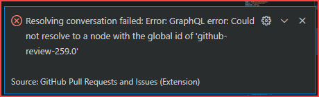 GraphQL error when editing comment on PR · Issue #1922 · microsoft/vscode-pull-request-github ...