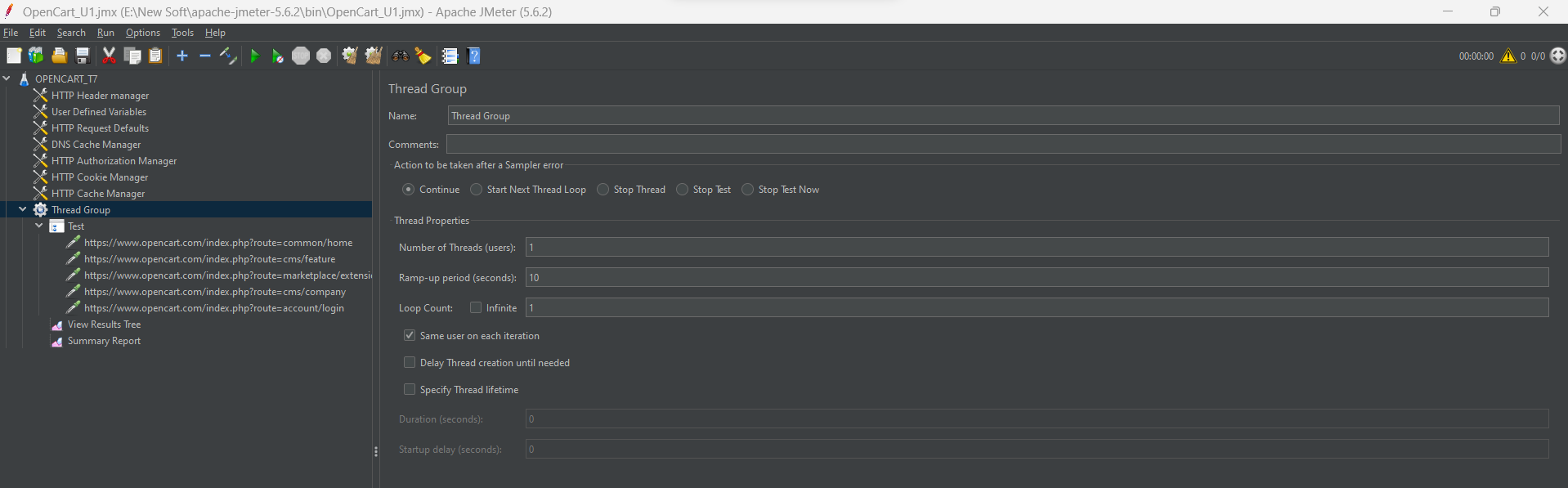 Github Shanjida Hride Performance Testing Opencart