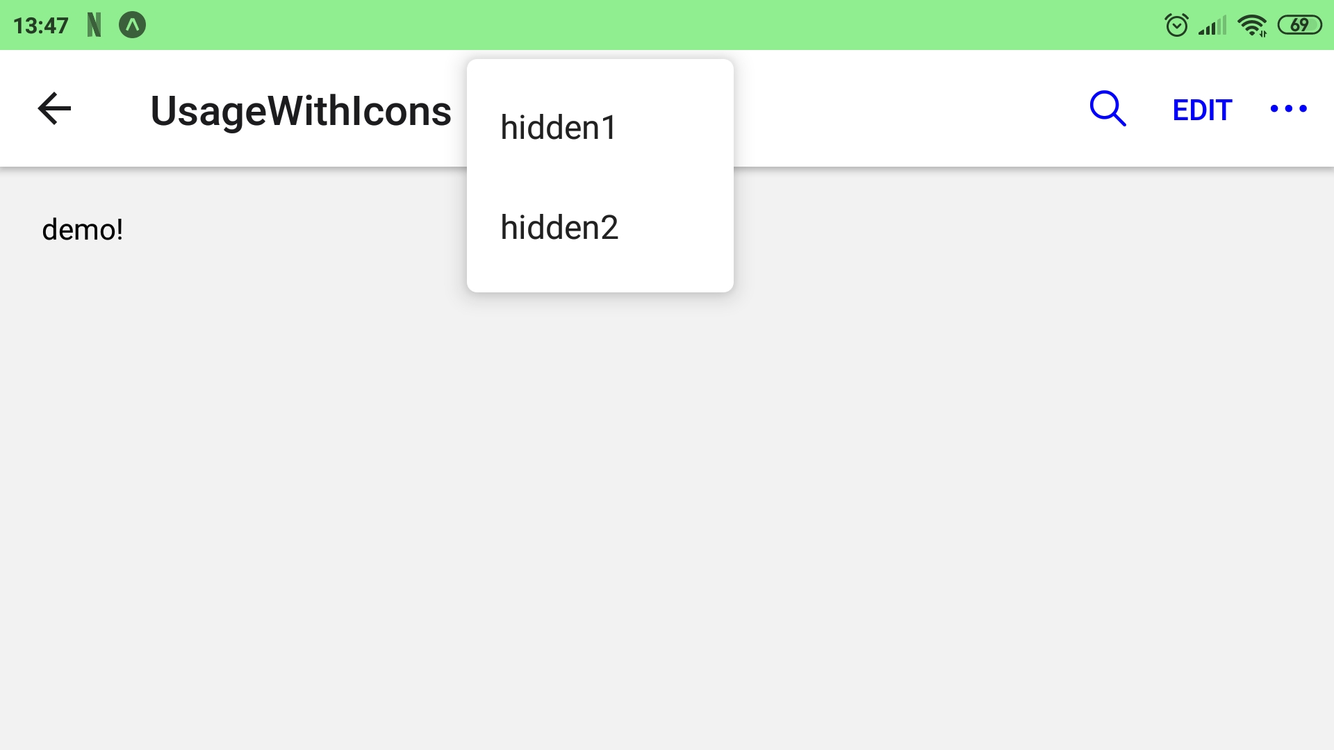 Wrong Overflowmenu Hiddenitem Components Anchor Position On Landscape · Issue 99 · Vonovak