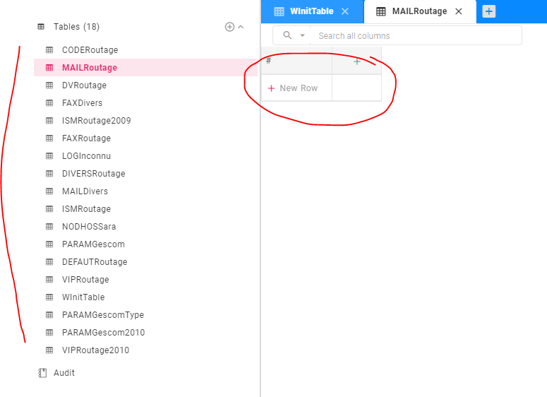No data in my tables from a schema · Issue #438 · nocodb/nocodb · GitHub