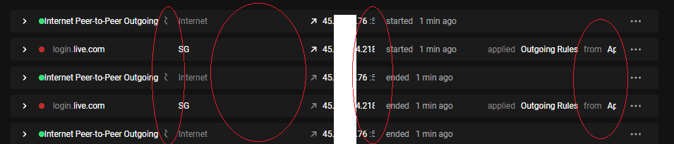 Misaligned text in Connection list. Updated v0.9.5 · Issue #292 · safing/portmaster-ui · GitHub