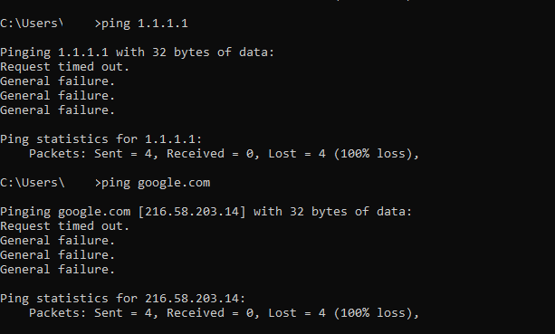 Ping.exe shows as Unidentified App and is blocked · Issue #890 · safing/portmaster · GitHub