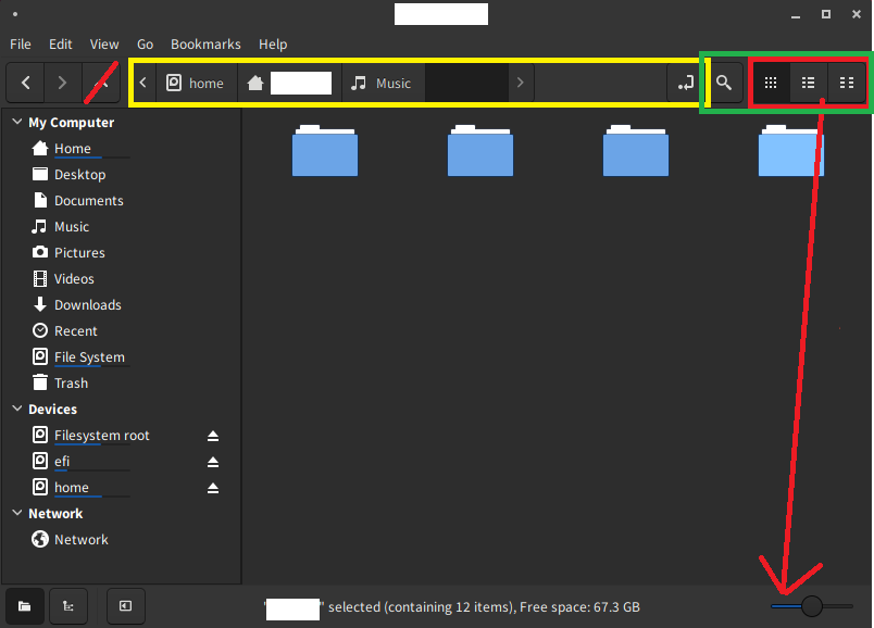 [Suggestion] Show breadcrumb as directory when empty space is clicked. · Issue #3082 · linuxmint ...