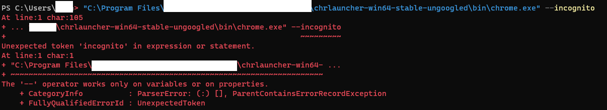 [Solved] Programmatically calling chrome.exe with --profile-directory=Default doesn't works ...
