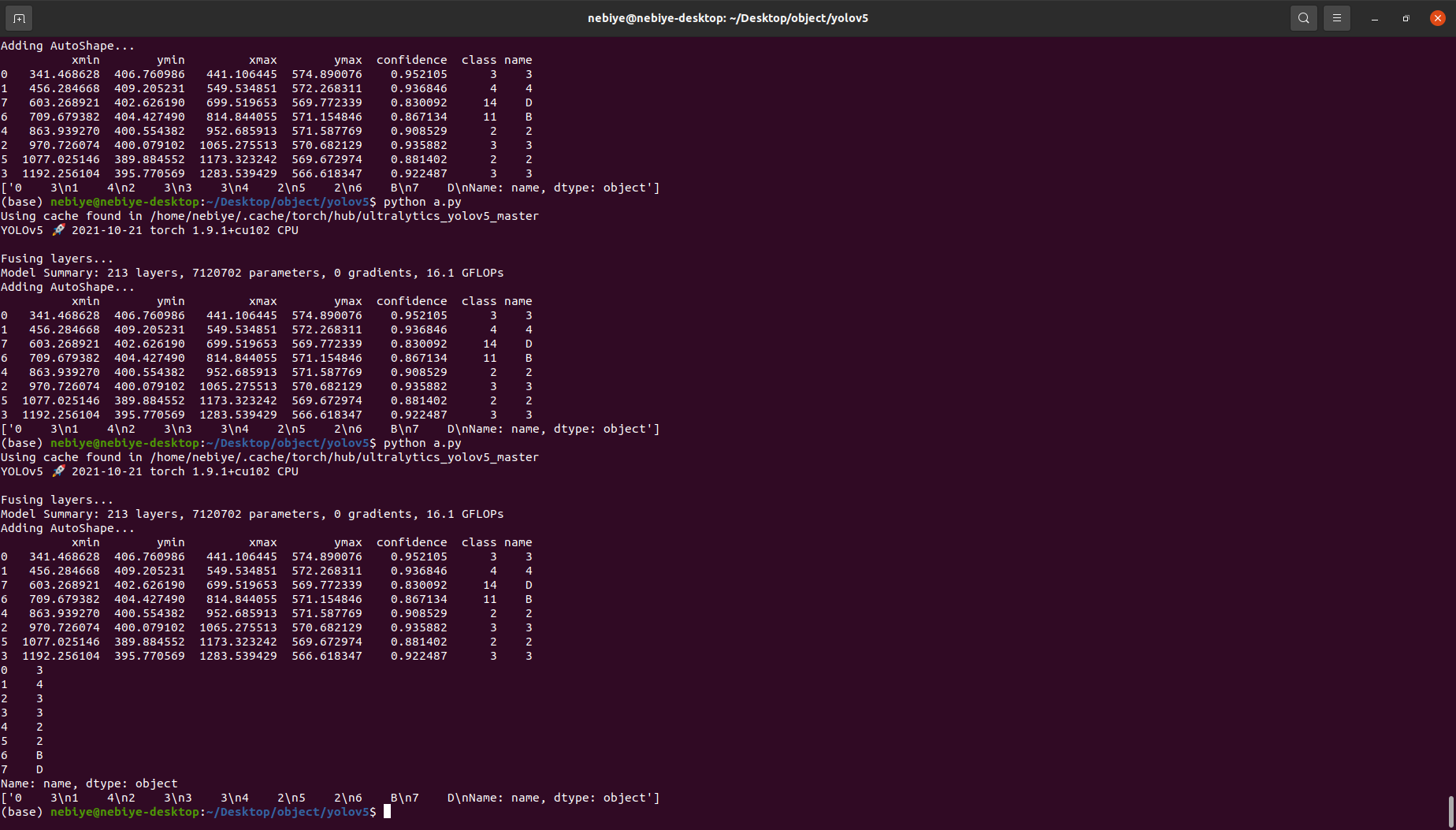 how I acces to Class name ? · Issue #5294 · ultralytics/yolov5 · GitHub