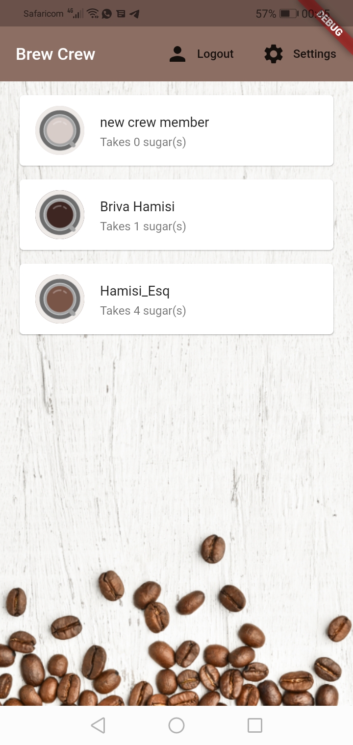 GitHub - Hamisi-Esq/Brew-Crew: This is a Flutter app that connects to database where the user ...