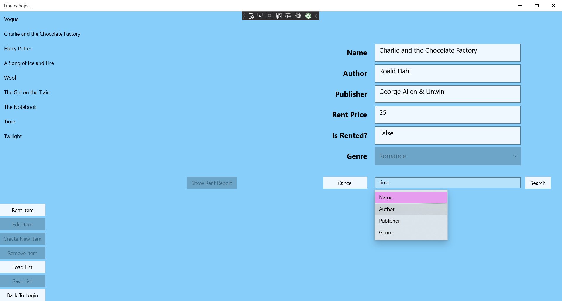 GitHub - Meitarf/LibraryProject: C# UWP project using OOP for managing a library
