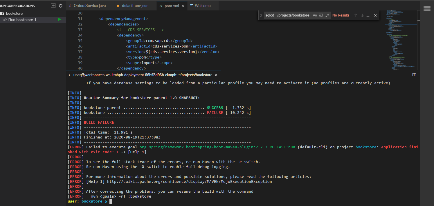 Use SAP HANA as the Database for a CAP Java Application · Issue #5721 ...