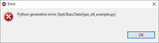 RTCBuilderでPythonのコード生成に失敗する · Issue #394 · OpenRTM/OpenRTP-aist · GitHub
