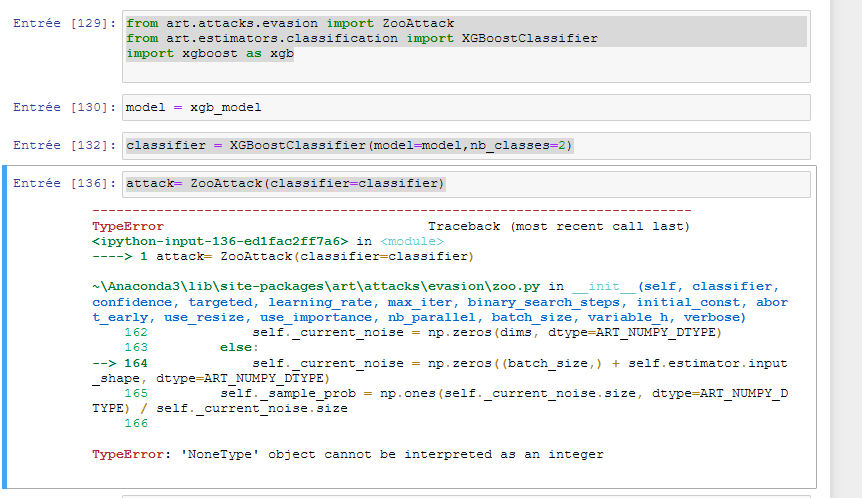 Typeerror Nonetype Object Cannot Be Interpreted As An Integer · Issue 975 · Trusted Ai