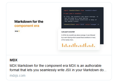 Add an open graph image based on the logo · Issue #976 · mdx-js/mdx · GitHub