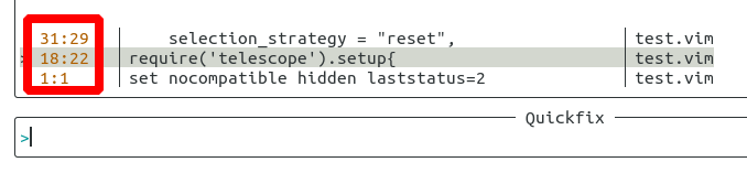 Quickfix Picker Doesnt Jump To The Location Inside The File · Issue 794 · Nvim Telescope