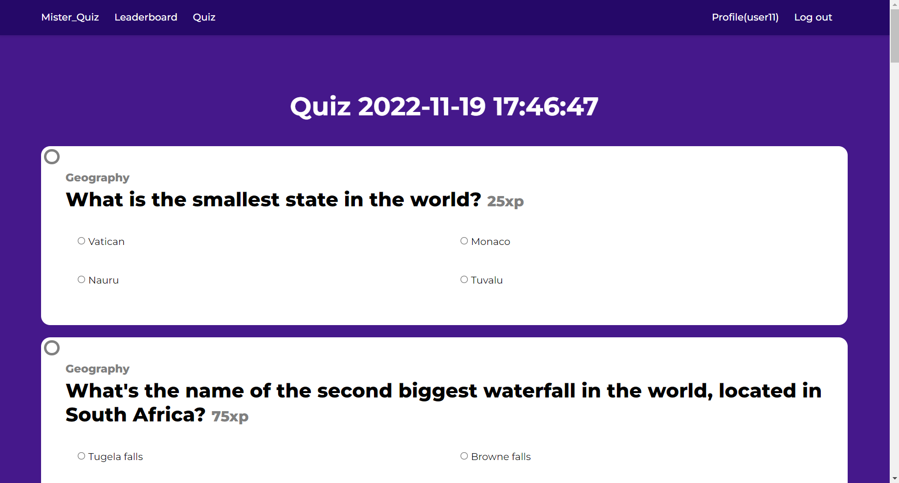 GitHub - ualiyevvv/mister-quiz-laravel