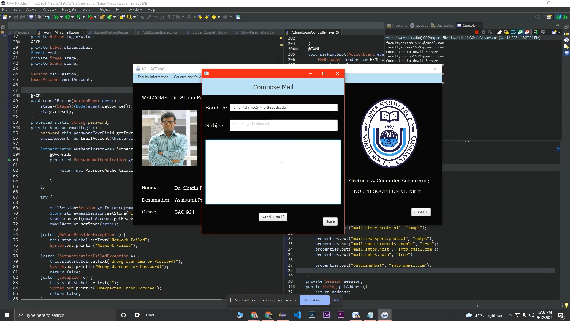 GitHub - FarhanTahmid/PROJECT-NSU-GATEWAY: 1st year 3rd semester CSE ...