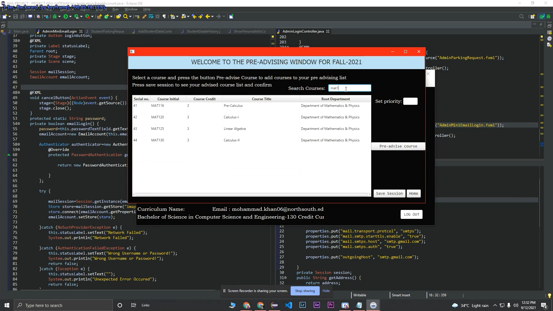GitHub - FarhanTahmid/PROJECT-NSU-GATEWAY: 1st year 3rd semester CSE ...