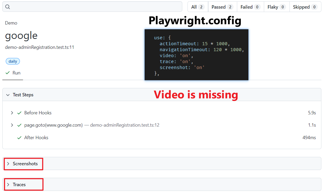 No Video Is Added To Report On Page Shared With Multiple Tests · Issue 18047 · Microsoft