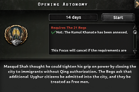 TAN - Kumul Khanate Chronicles · Issue #13088 · Kaiserreich/Kaiserreich-4-Bug-Reports · GitHub