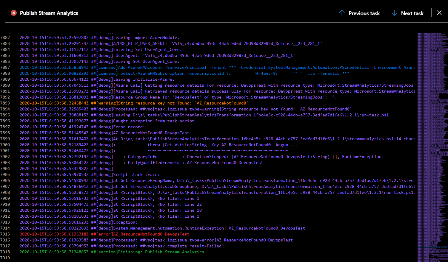 AZ_ResourceNotFound0 · Issue #225 · maikvandergaag/msft-extensions · GitHub
