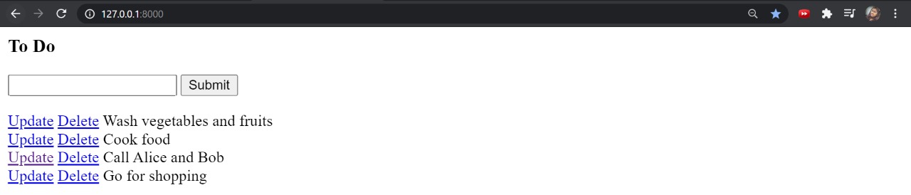 GitHub - jainkashish/To-Do-App: It is a simple Django based To Do App that combines both front ...