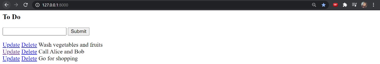 GitHub - jainkashish/To-Do-App: It is a simple Django based To Do App that combines both front ...