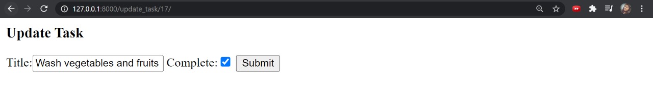 GitHub - jainkashish/To-Do-App: It is a simple Django based To Do App that combines both front ...