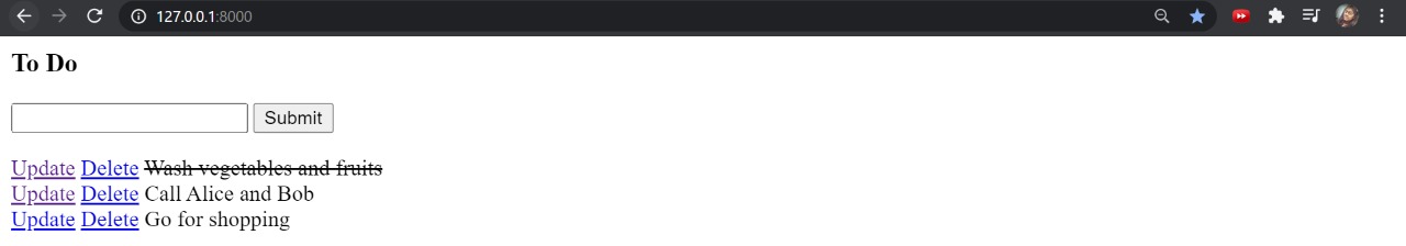 GitHub - jainkashish/To-Do-App: It is a simple Django based To Do App that combines both front ...