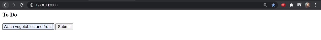 GitHub - jainkashish/To-Do-App: It is a simple Django based To Do App that combines both front ...