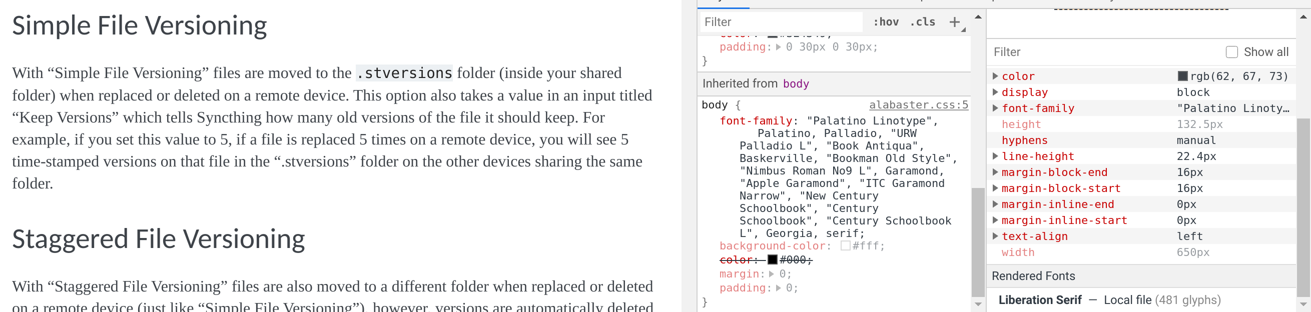 "Bitstream Charter" font causes issues with JoyPixels on Chrome · Issue #565 · syncthing/docs ...