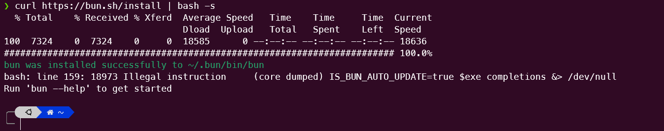 Illegal Hardware Instruction Core Dumped Bun Update · Issue 6907