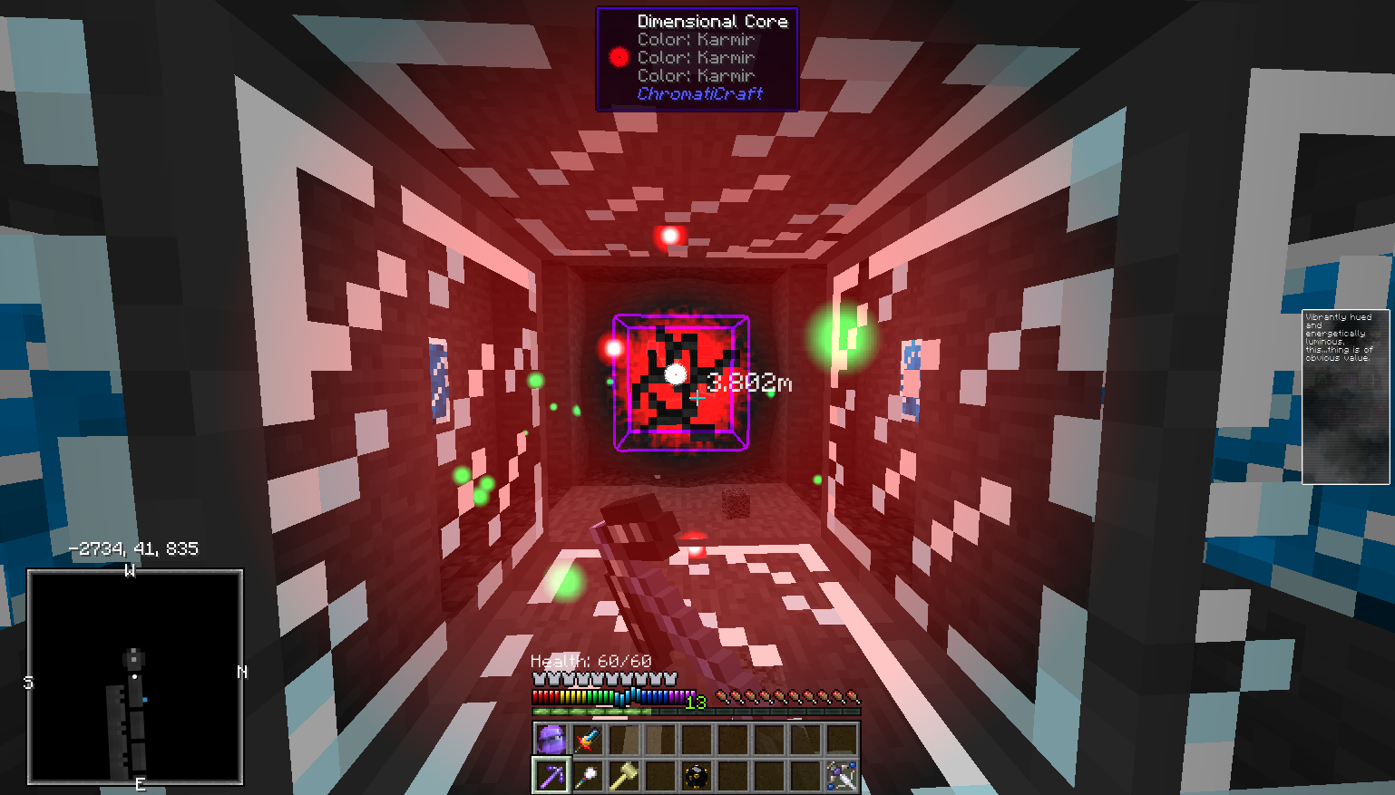 [Chromaticraft] Unable to mine dimension core from Filter And Cycle puzzle. · Issue #2442 ...