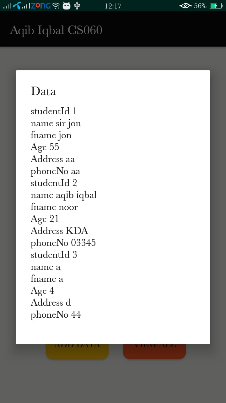 GitHub - firebase55/database: save data in sqli and show data