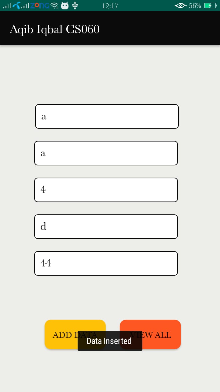 GitHub - firebase55/database: save data in sqli and show data