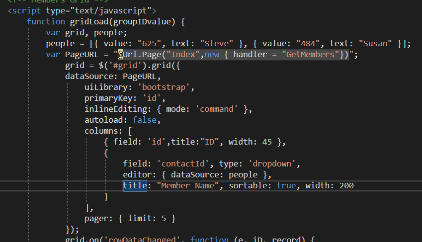 Displaying text in grid dropdown value,text dropdown · Issue #274 ... Displaying text in grid dropdown value,text dropdown · Issue #274 ...