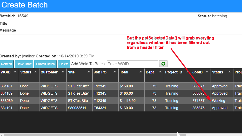 Allow Choice Of Selection From All Active Rows All Visible Rows Or All Rows · Issue 2428