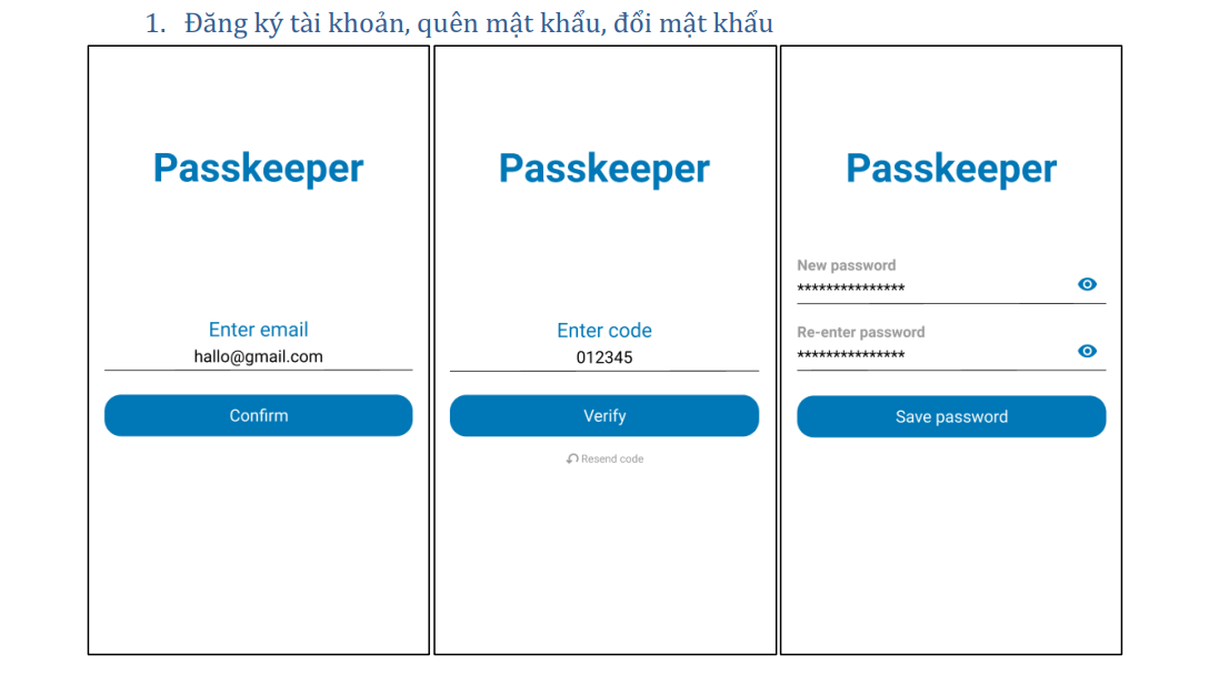 GitHub - anhhuytran/passkeeper: Create highly secure passwords, manage and store account/card ...