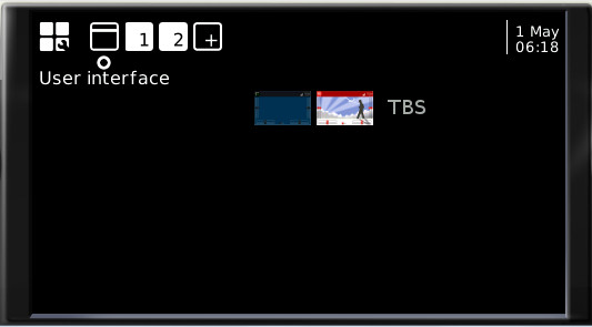 openTx 2.2.2N5xx with X10 starts allways with TBS in black background ...
