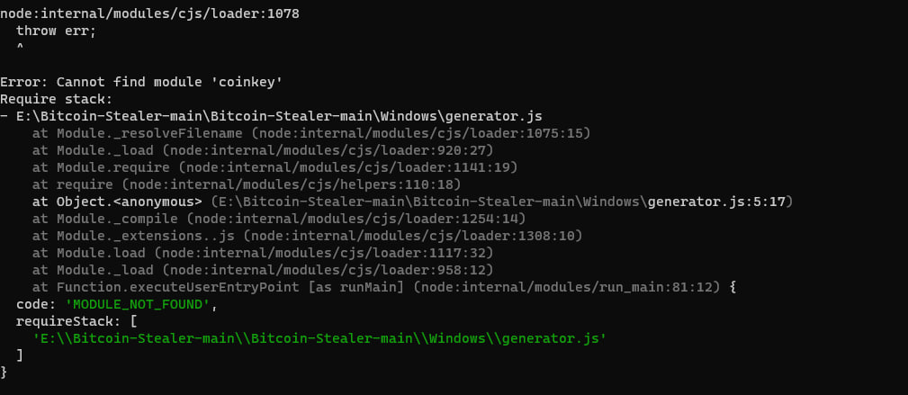 Help me( · Issue #83 · Michal2SAB/Bitcoin-Stealer · GitHub